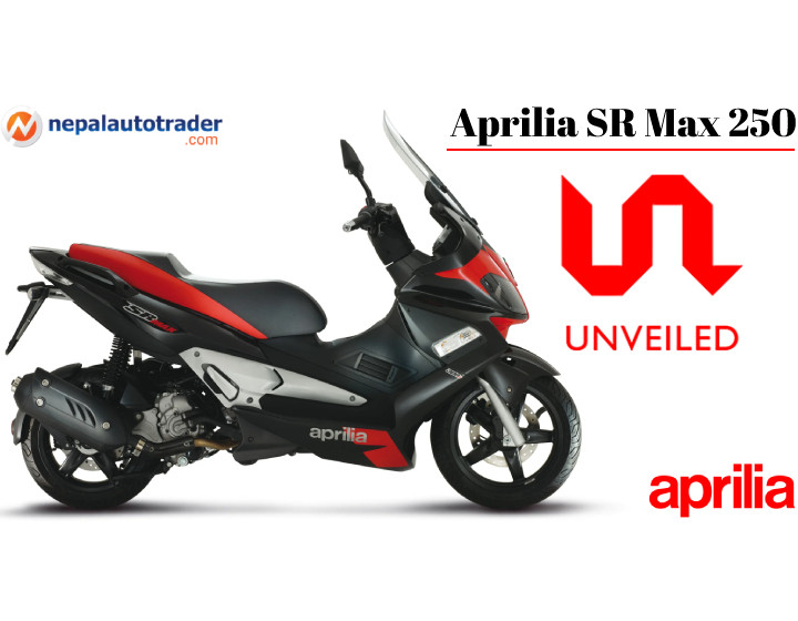 Aprilia SR Max 250 Maxi-Scooter Unveiled: Nepal Launch Soon